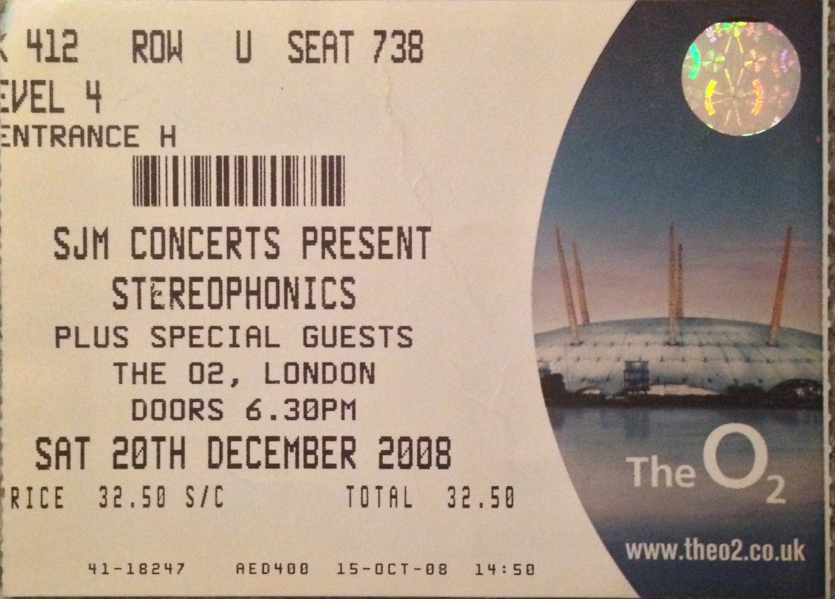 Concert History of The O2 London, England, United Kingdom (Updated for ...