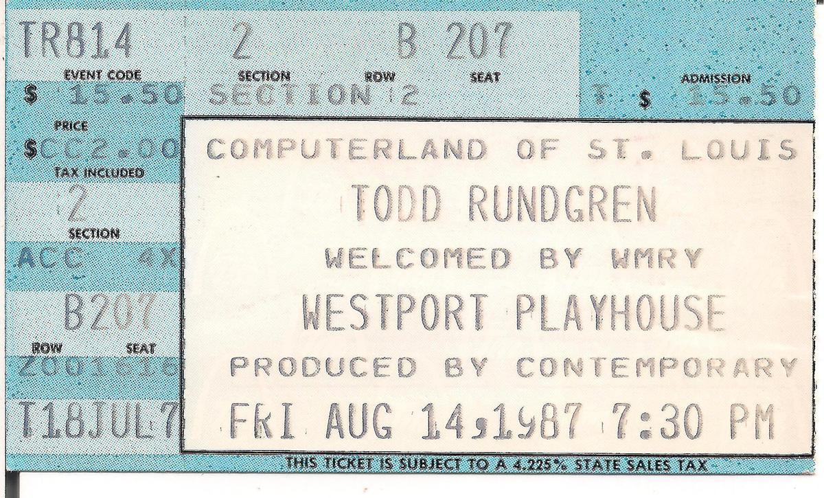Todd Rundgren's 1987 Concert & Tour History | Concert Archives