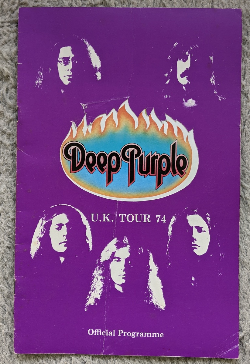 Deep Purple's 1974 Concert & Tour History | Concert Archives