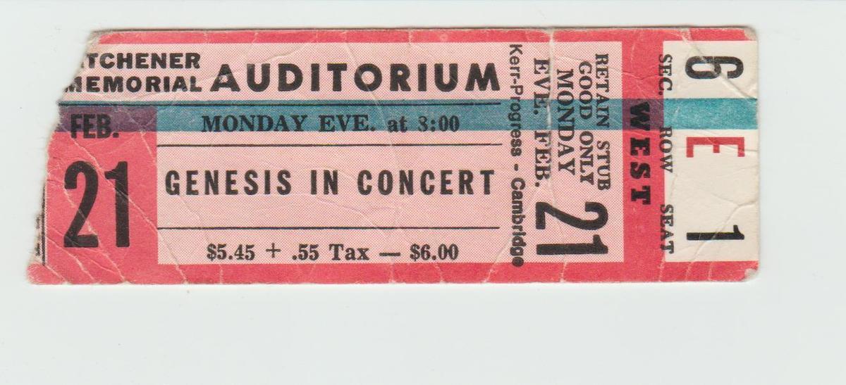 Genesis's 1977 Concert & Tour History | Concert Archives