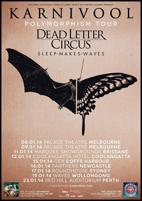 Dead Letter Circus Concert & Tour History | Concert Archives