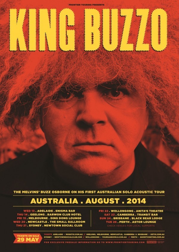 King Buzzo Concert & Tour History | Concert Archives