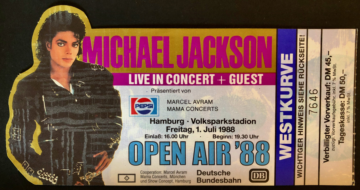 Michael Jackson Concert & Tour History | Concert Archives
