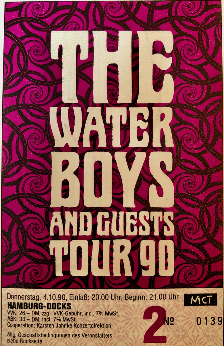 The Waterboys Concert & Tour History (Updated for 2023) | Concert Archives