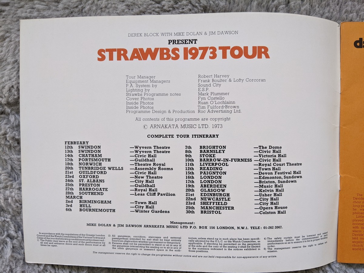 Strawbs Concert & Tour History | Concert Archives