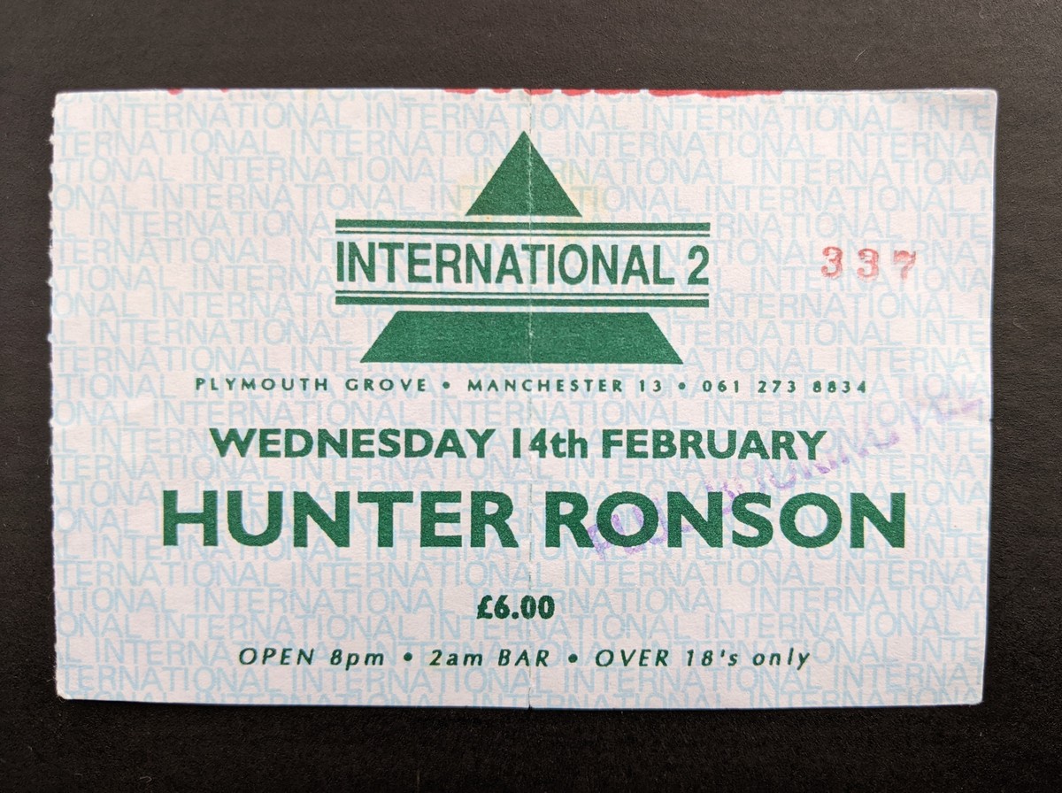 Hunter Ronson Concert & Tour History | Concert Archives