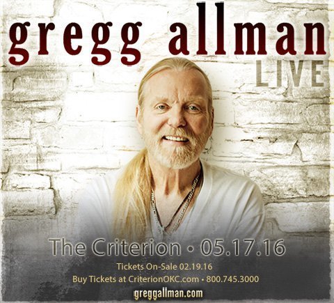 Gregg Allman Concert & Tour History | Concert Archives