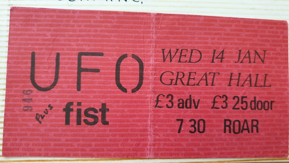 UFO's 1981 Concert & Tour History | Concert Archives