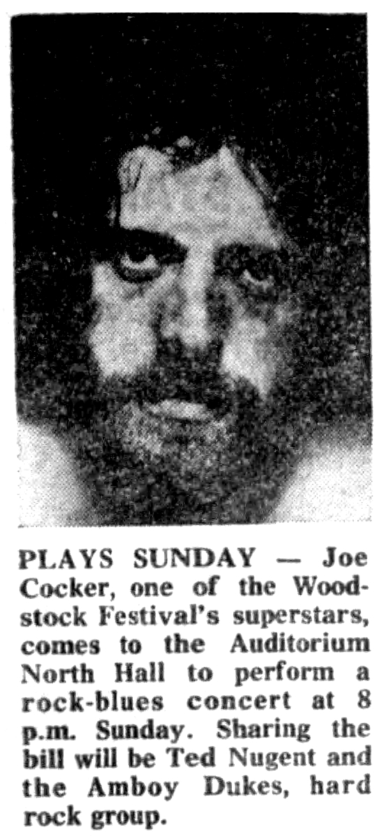 Joe Cocker Concert & Tour History | Concert Archives