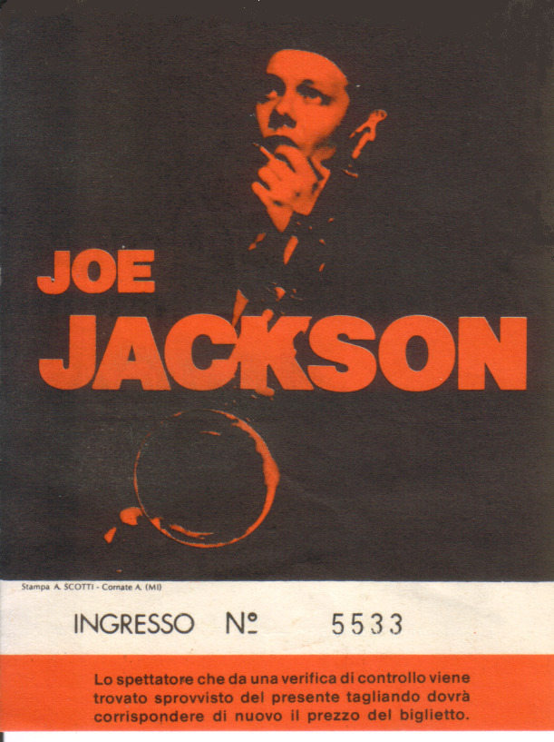 Joe Jackson Concert & Tour History (Updated for 2022) | Concert Archives