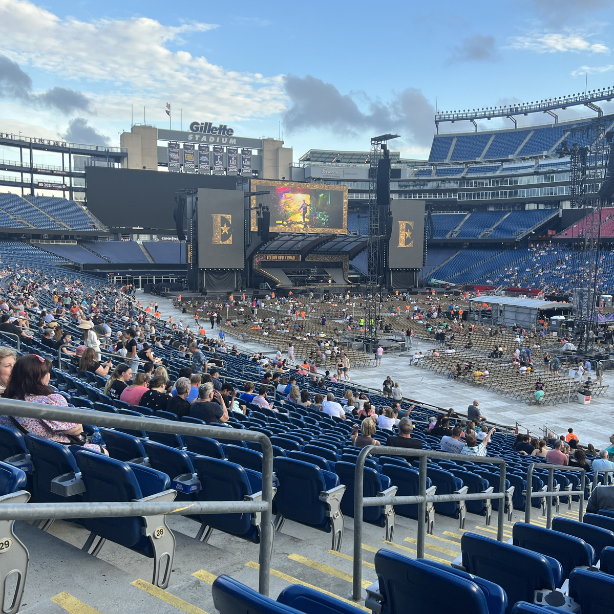 Jul 28, 2022: Elton John at Gillette Stadium Foxborough, Massachusetts ...