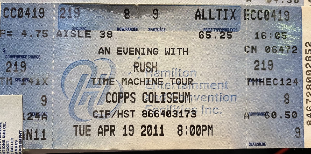 Rush Concert & Tour History (Updated for 2022) | Concert Archives