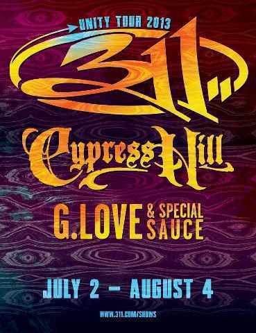 311 Concert & Tour History (Updated for 2022) | Concert Archives