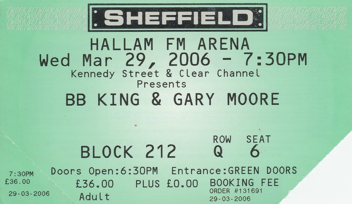 Concert History of Hallam Arena Sheffield, England, United Kingdom ...