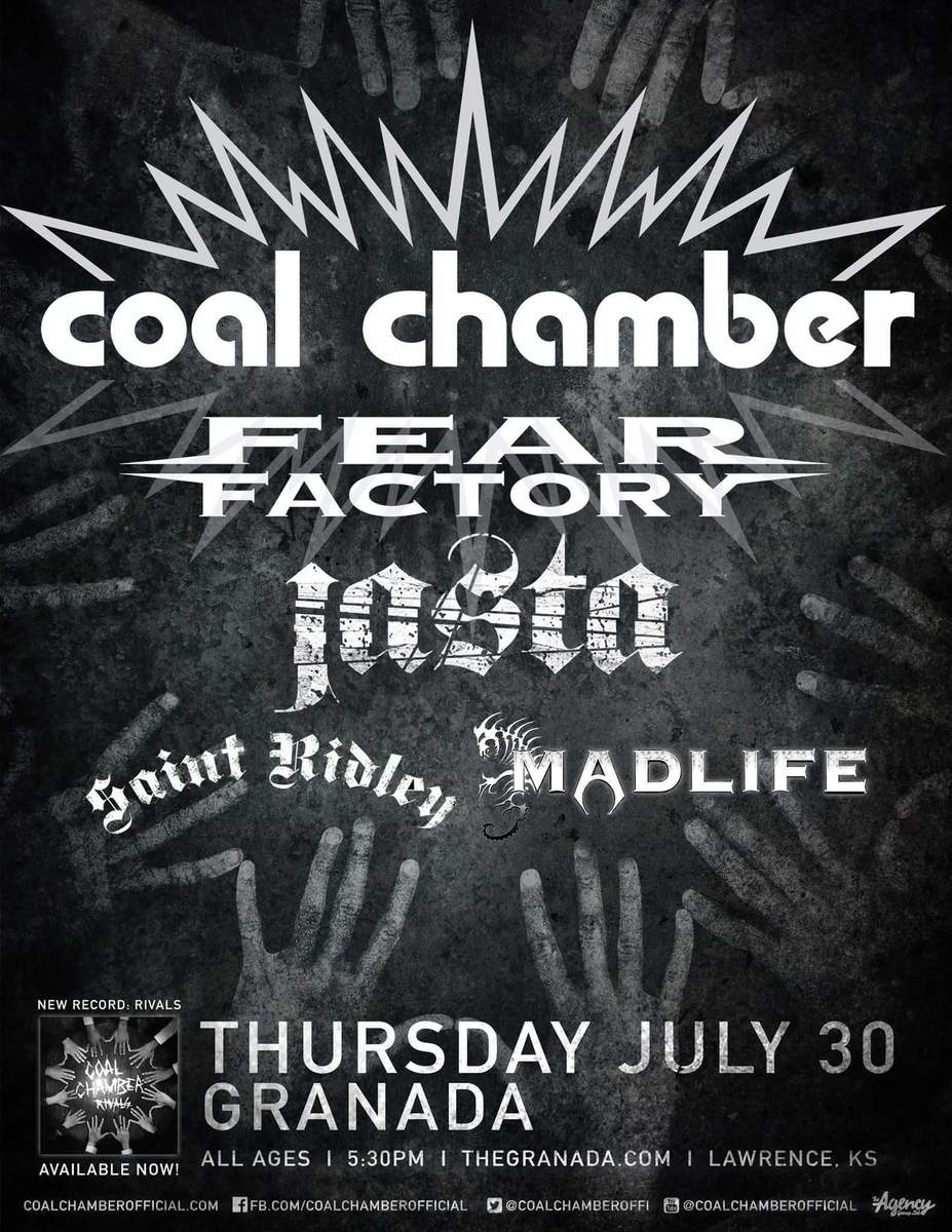 Coal Chamber Concert & Tour History (Updated for 2022 - 2023) | Concert ...