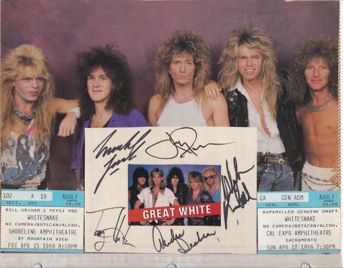 Apr 17, 1988: Whitesnake / Great White at Cal Expo Amphitheatre ...