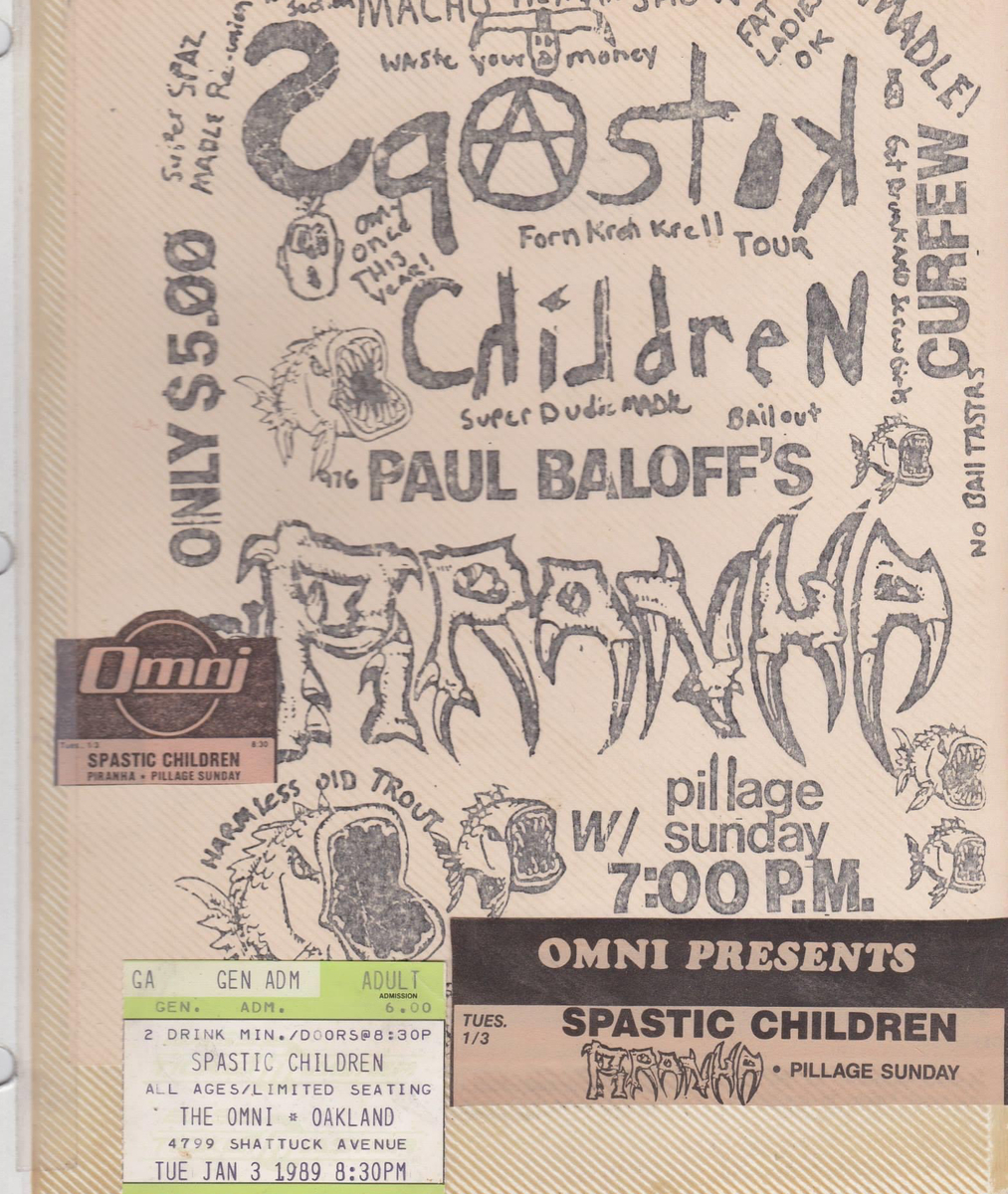 Spastik Children Concert & Tour History | Concert Archives