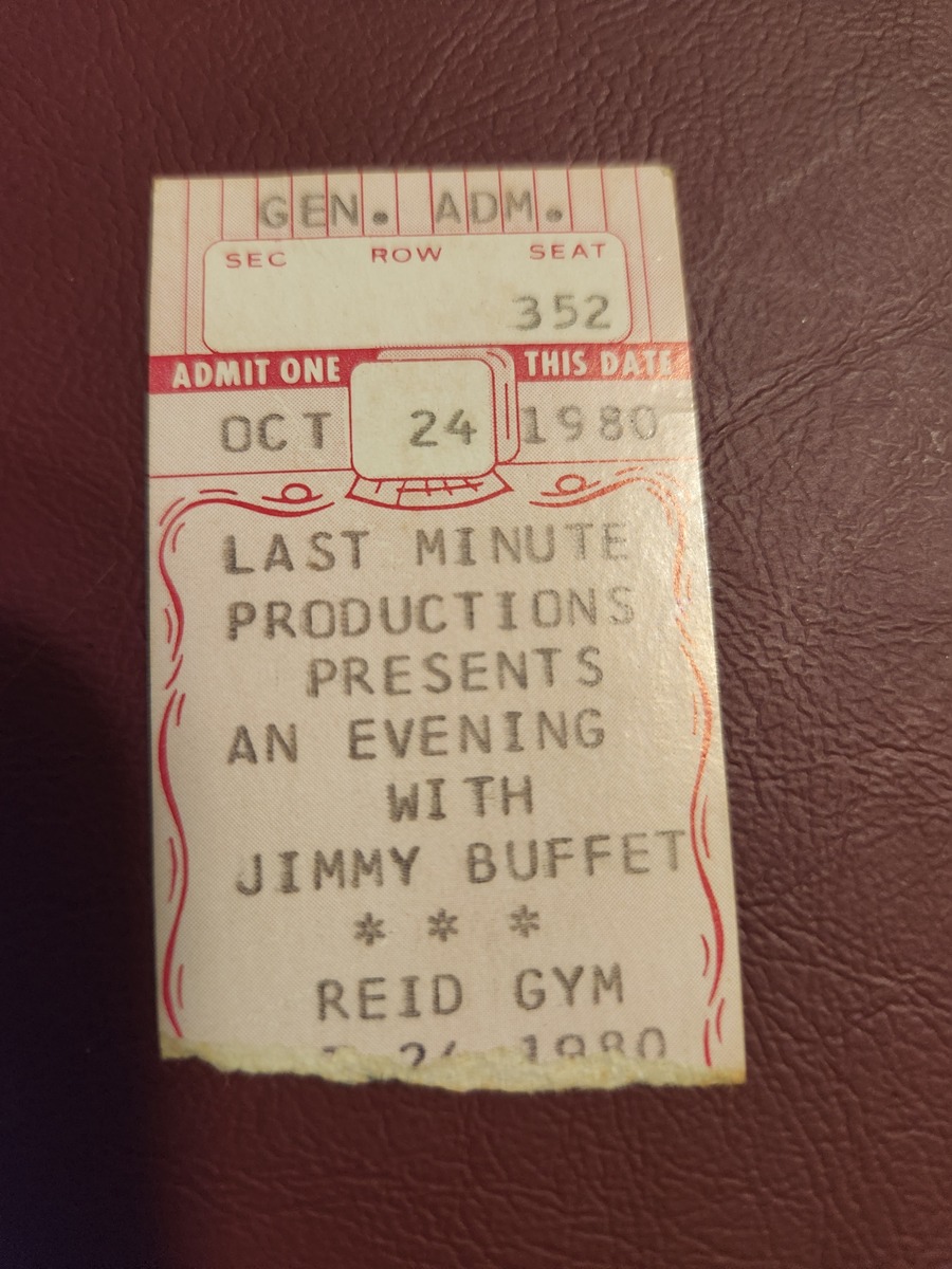 Jimmy Buffett's 1980 Concert & Tour History | Concert Archives
