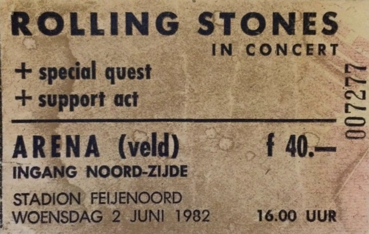 The Rolling Stones's 1982 Concert & Tour History | Concert Archives