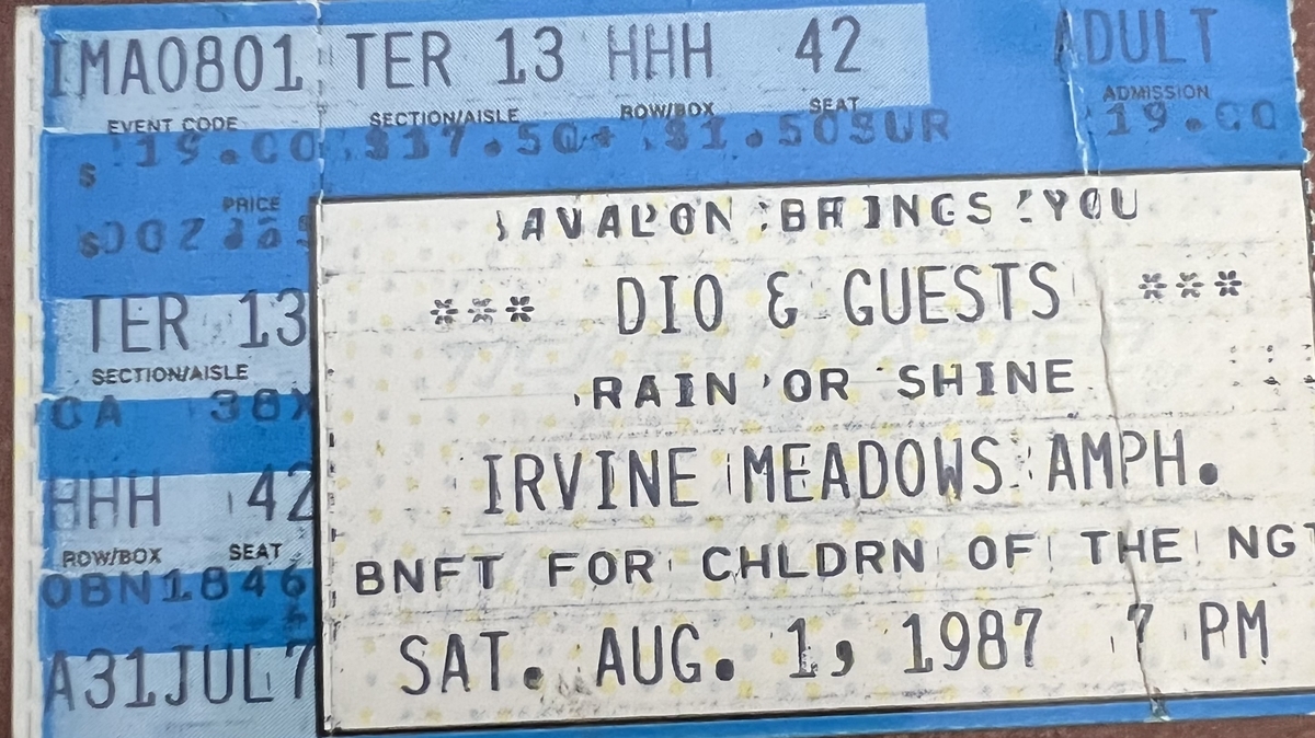 Concert History of Irvine Meadows Irvine, California, United States ...