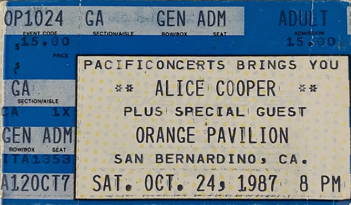 Concert History of Orange Pavilion San Bernardino, California, United ...