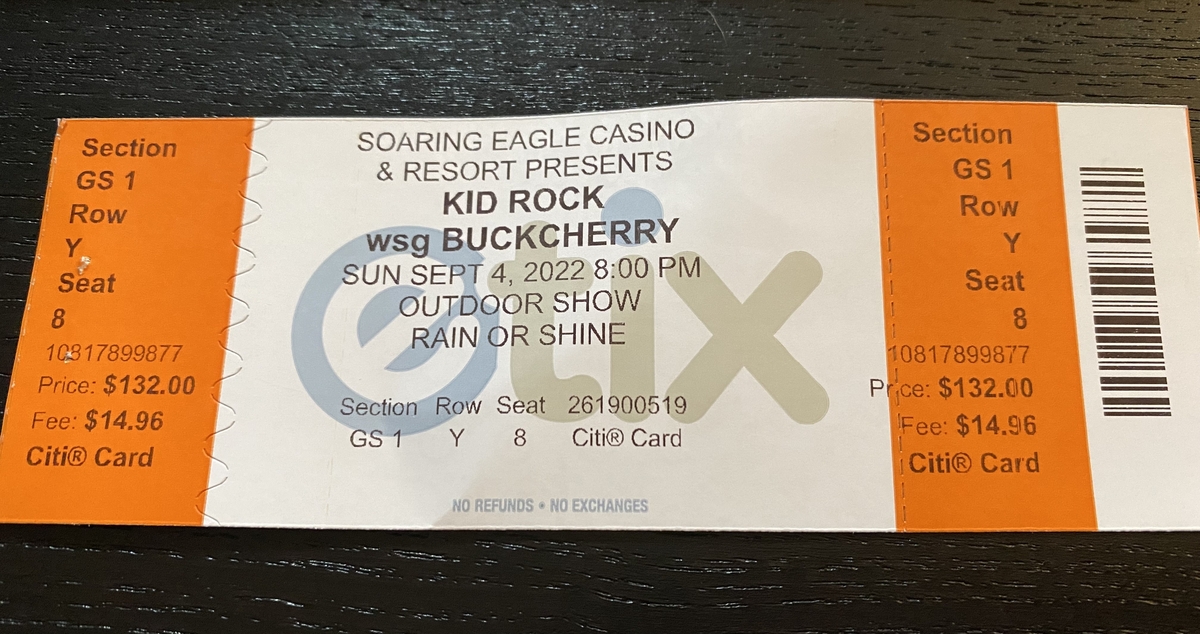 Kid Rock Concert & Tour History (Updated for 2022) | Concert Archives