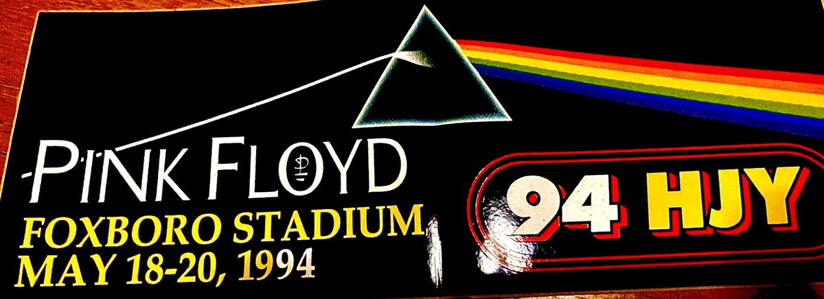 May 20, 1994: Pink Floyd at Foxboro Stadium Foxborough, Massachusetts ...