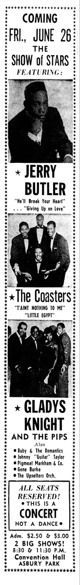 Ruby & The Romantics Concert & Tour History | Concert Archives