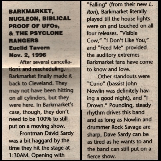 The Psyclone Rangers Concert & Tour History | Concert Archives