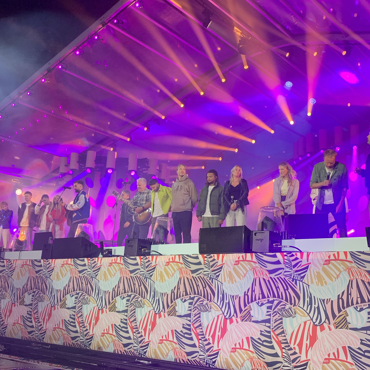 Sep 16, 2022: The Streamers at Olympic Stadium / Olympisch Stadion ...