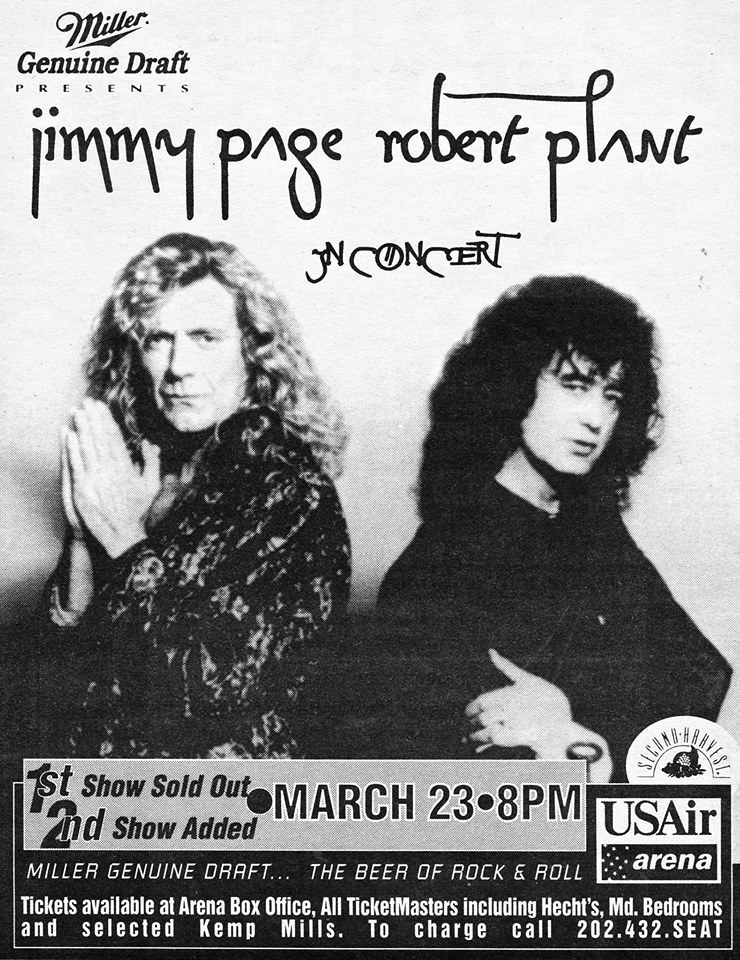 Jimmy Page Robert Plant Concert Photos | Concert Archives