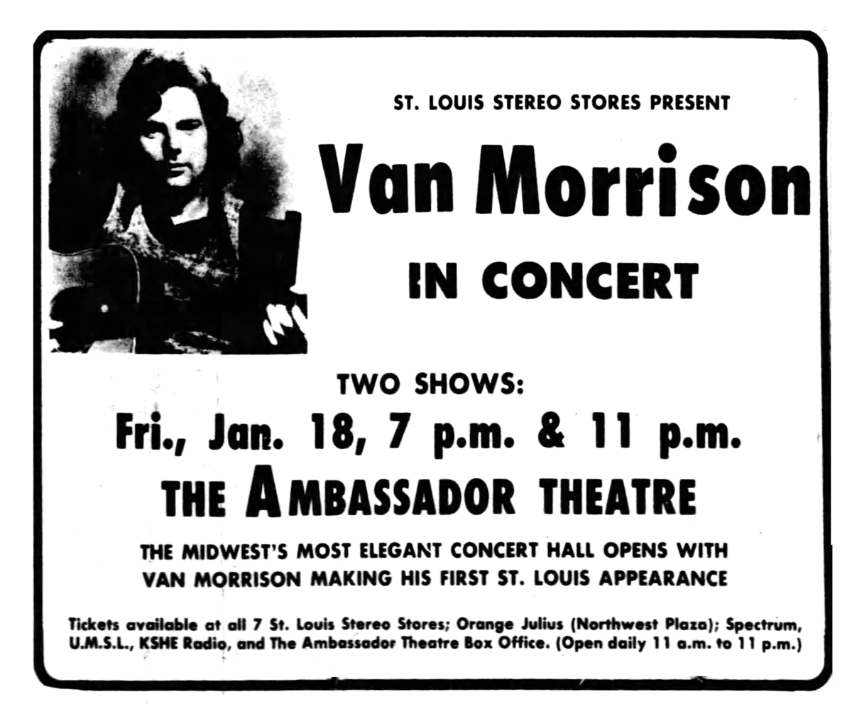 Van Morrison Concert & Tour History (Updated for 2022 - 2023) | Concert ...
