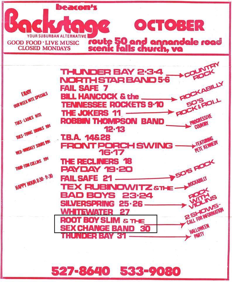 Root Boy Slim & The Sex Change Band Concert & Tour History | Concert ...