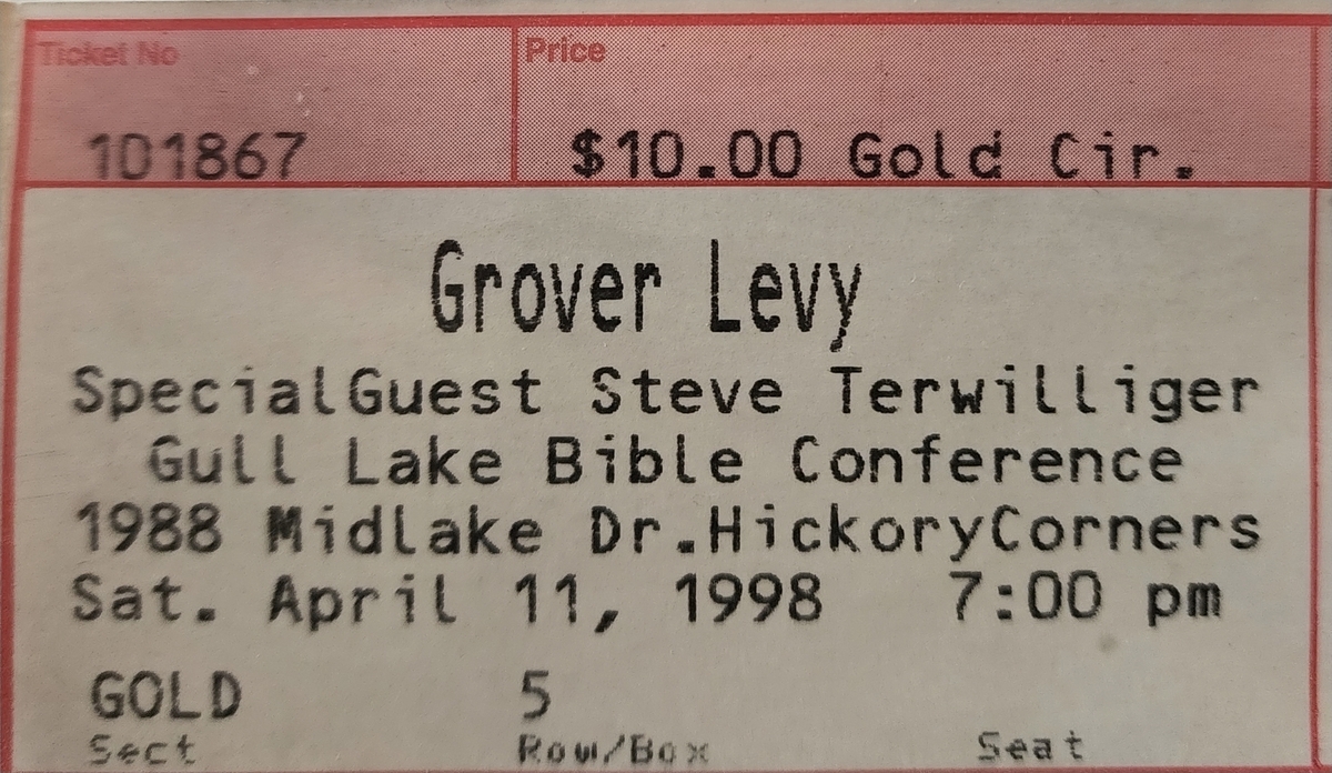Steve Terwilliger Concert & Tour History | Concert Archives