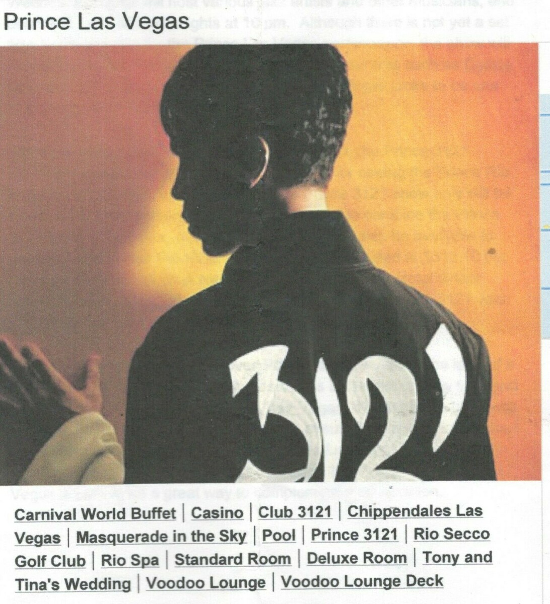 Prince Concert & Tour History | Concert Archives