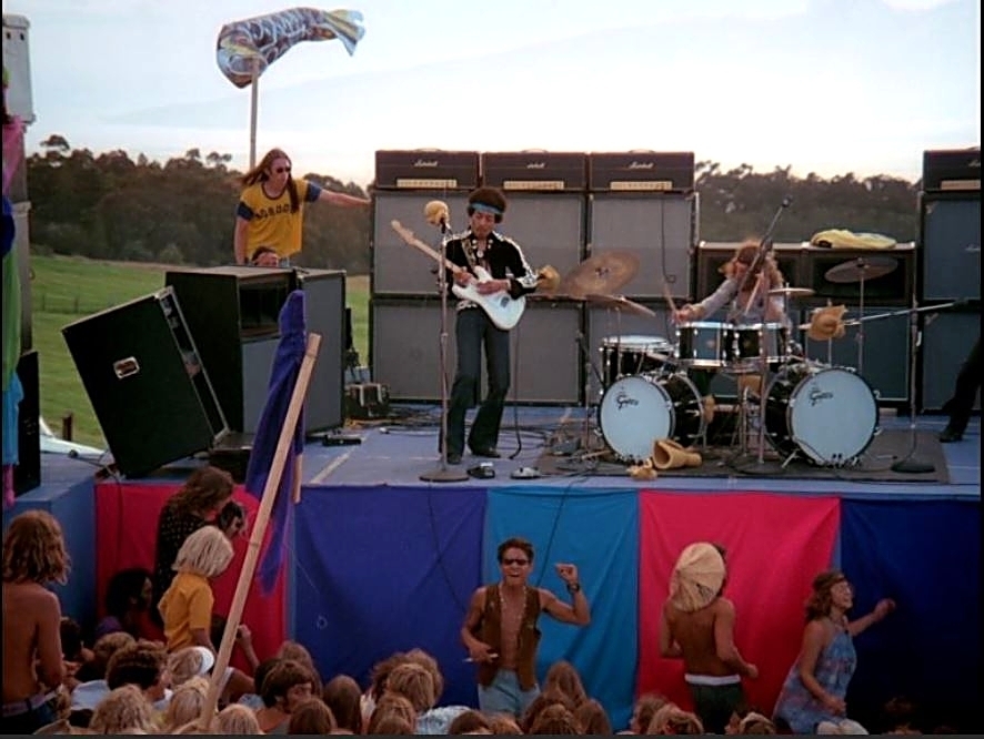 Jul 30, 1970: Jimi Hendrix at Haleakala Crater Near Seabury Hall Maui ...