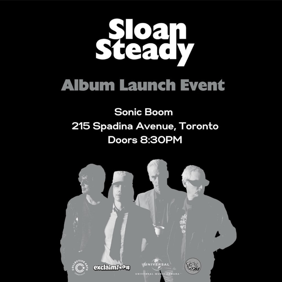 Oct 21 2022 Sloan At Sonic Boom Records Toronto Ontario Canada