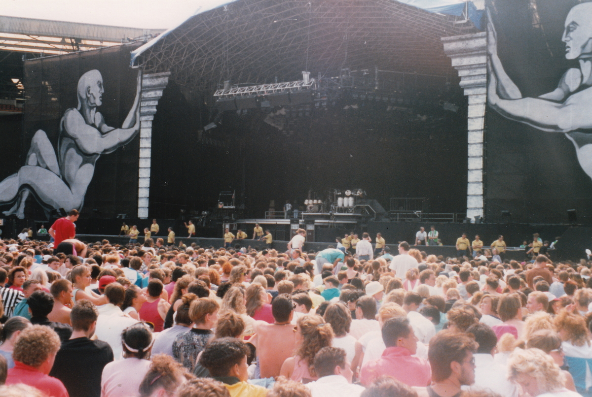 Jul 22, 1990: Madonna / Technotronic at Wembley Stadium London, England ...