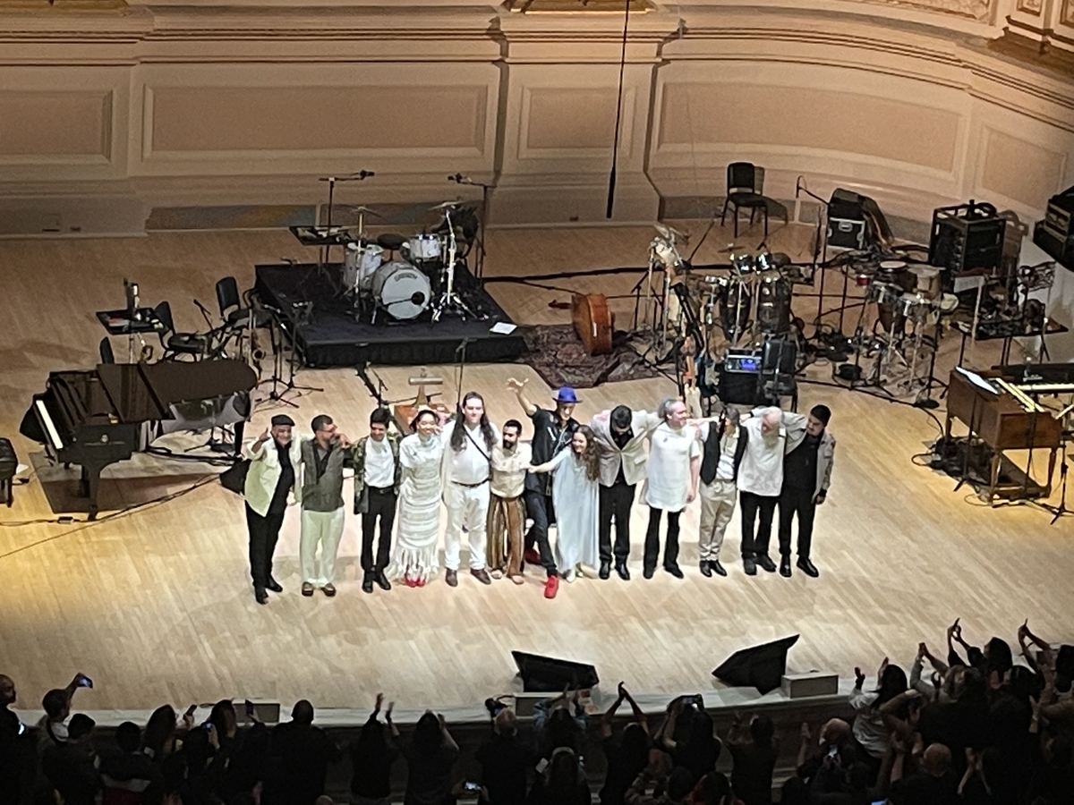 Oct 27, 2022: Natalia LaFourcade at Stern Auditorium, Carnegie Hall New ...