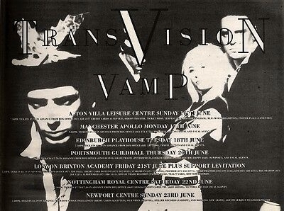 Transvision Vamp Concert & Tour History | Concert Archives