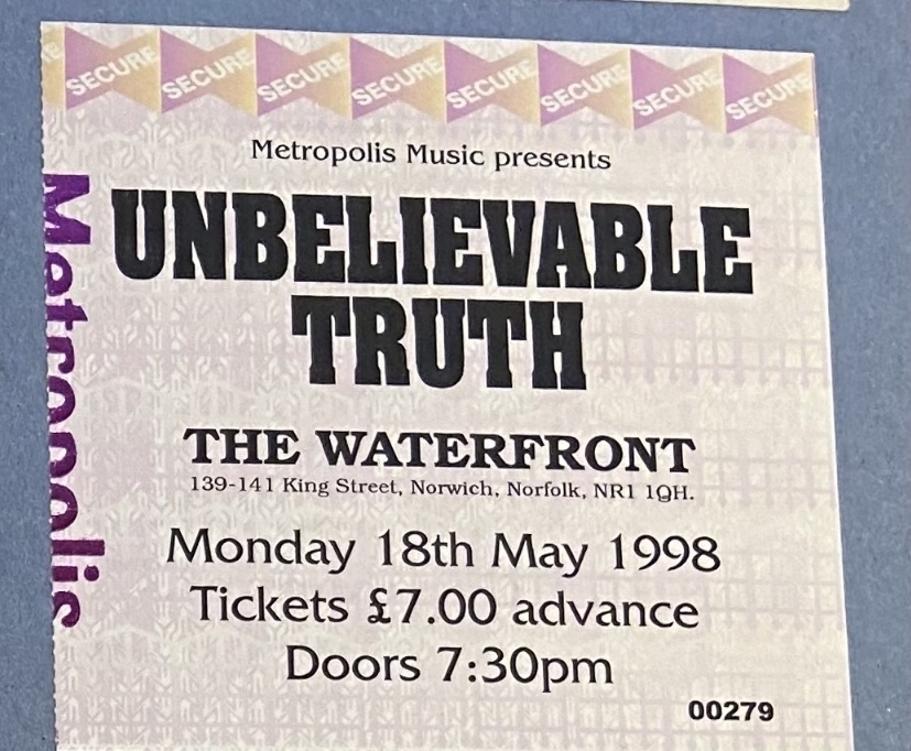 Unbelievable Truth Concert & Tour History (Updated for 2025) | Concert ...