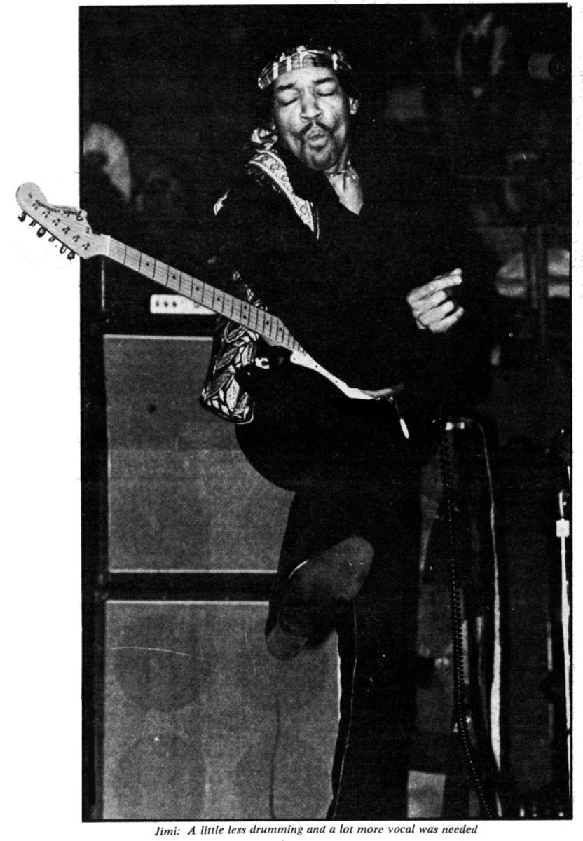 Apr 25, 1970: Jimi Hendrix at The Forum Inglewood, California, United ...