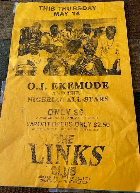O. J. Ekemode and the Nigerian All-Stars Concert & Tour History ...