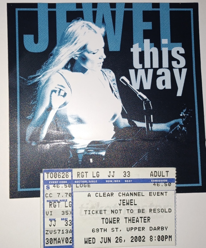 Jewel Concert & Tour History | Concert Archives