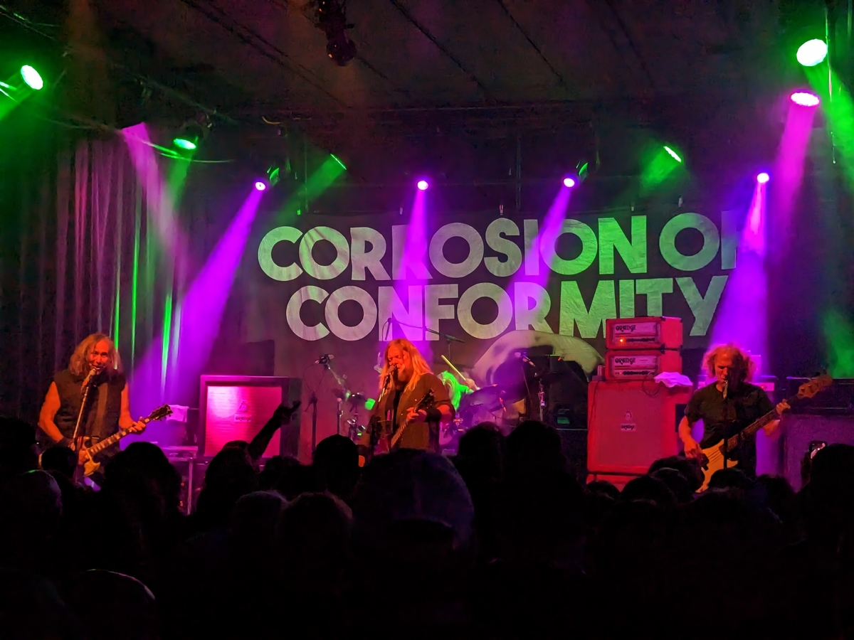 Nov 11, 2022: Corrosion Of Conformity / Spirit Adrift / The Native Howl ...