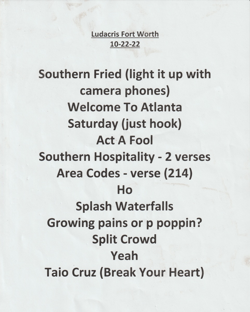 Ludacris Concert & Tour History (Updated for 2023) | Concert Archives