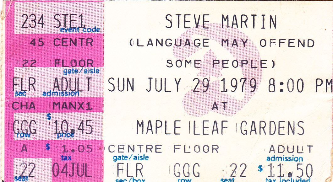 Steve Martin Concert & Tour History (Updated for 2023) | Concert Archives