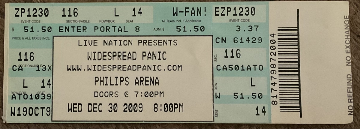 Widespread Panic Concert & Tour History (Updated for 2023) | Concert ...