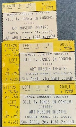 Bill T. Jones Concert & Tour History | Concert Archives