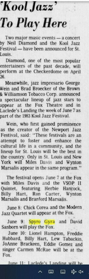 The VSOP II Quintet w/Herbie Hancock, Ron Carter, Wynton Marsalis ...